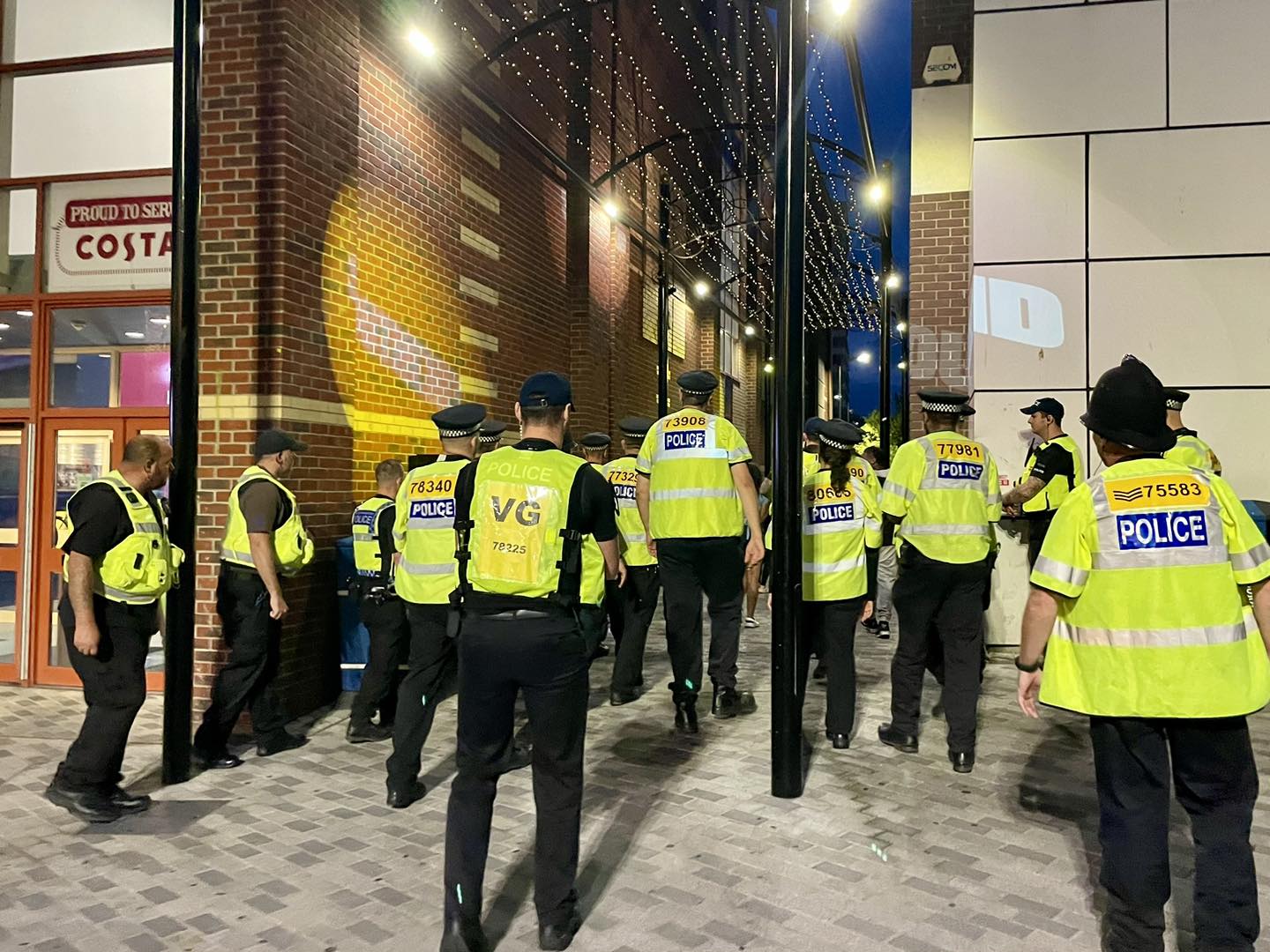 Police deal with major disorder in Southend