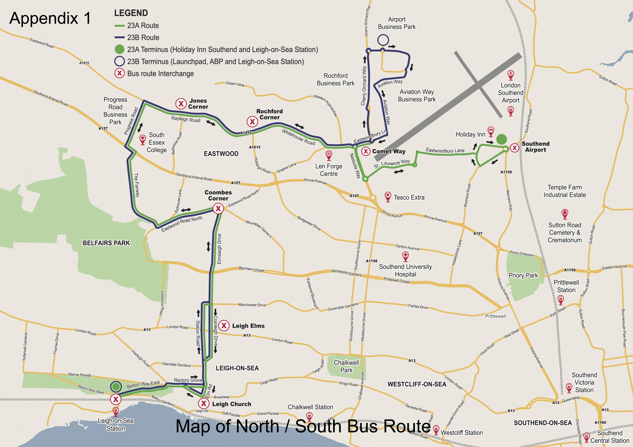 New bus route linking Leigh and Southend Airport set to launch after ...